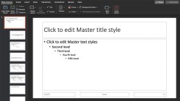 Master Template Powerpoint